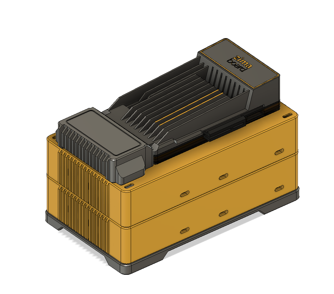 Zimaboard Modular Storage Enclosure par heroeant | Téléchargez ...