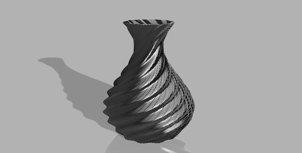 Vase with elegant mesh decor. by Lolcio | Download free STL model ...