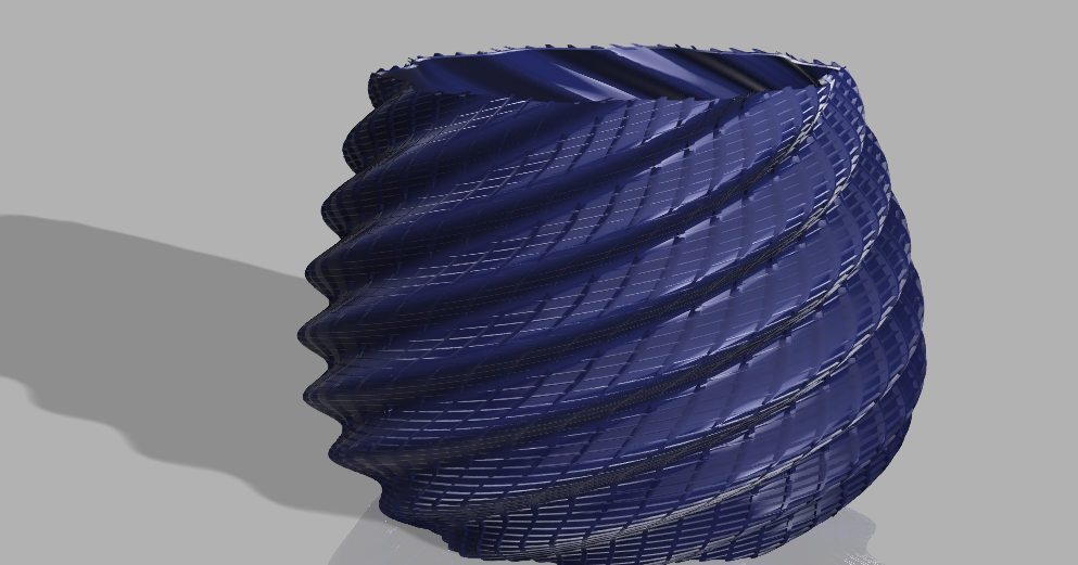 Pot with elegant mesh decor. by Lolcio | Download free STL model ...