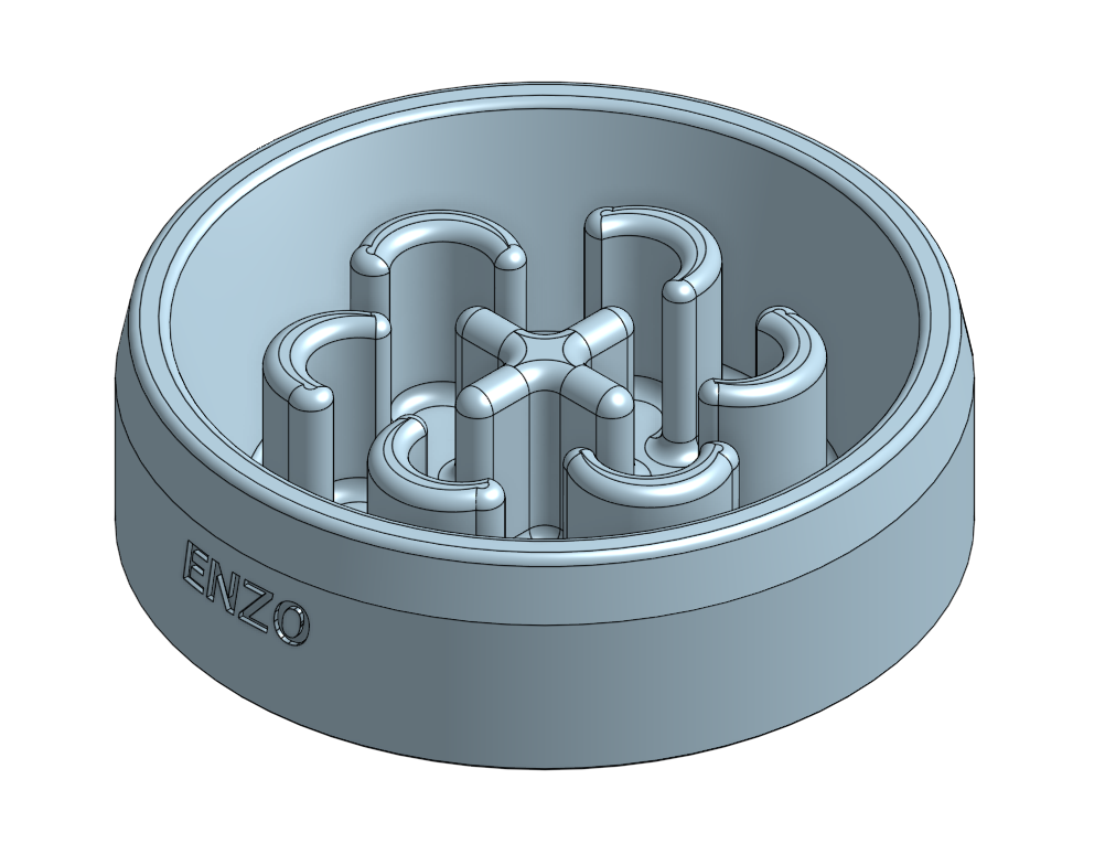 Slow Feeder Dog Bowls by Ketsacreations | Download free STL model ...