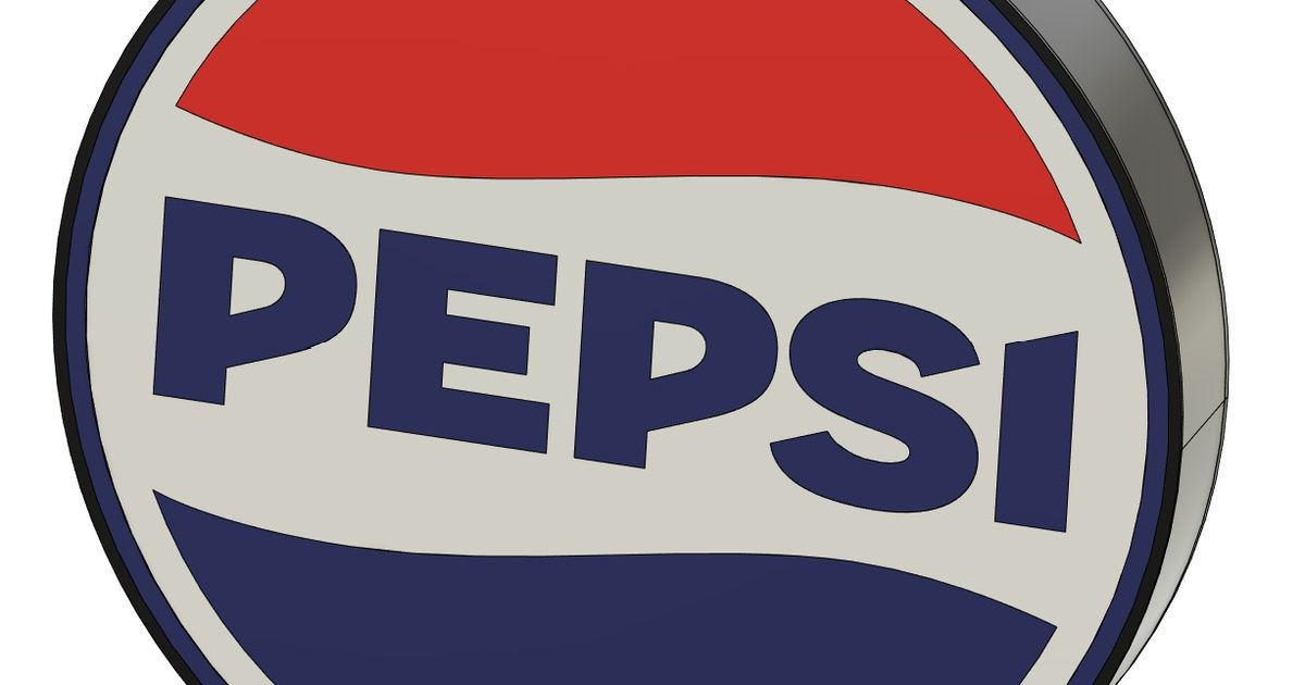 Pepsi - Lightbox by Klexer | Download free STL model | Printables.com
