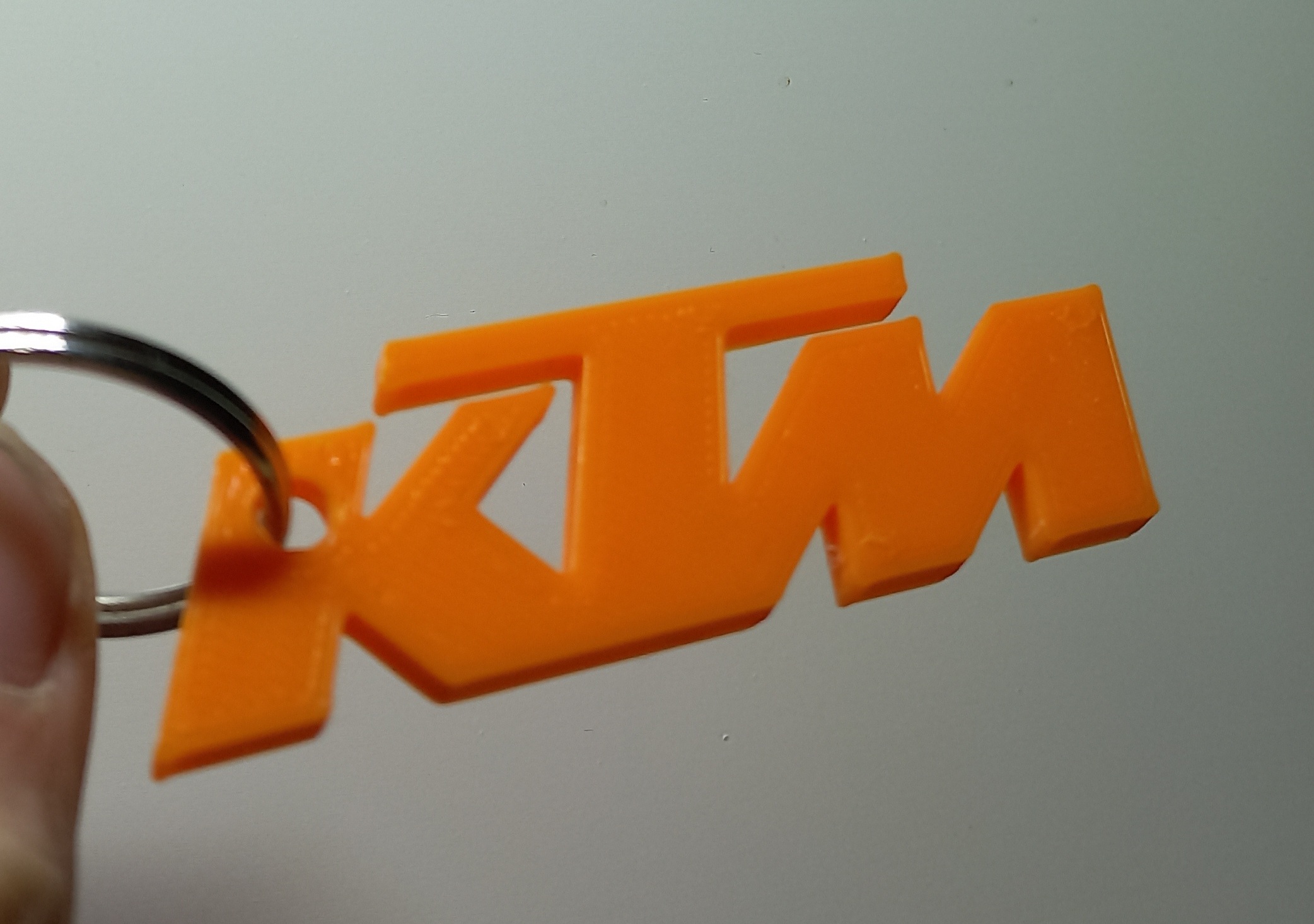 KTM inspired keychain by jetse_3d | Download free STL model ...