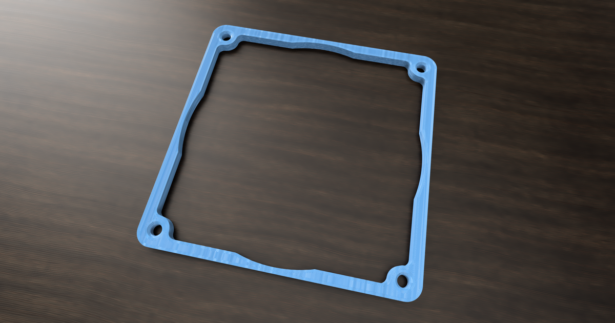 120mm PC fan spacer by SolarSailor | Download free STL model ...