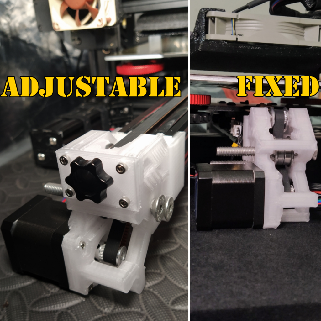 Creality Ender 3 Pro LMM (Lowrider Motor Mount) - Dual Motor Y axis by ...