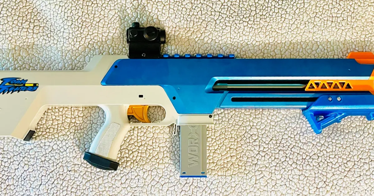 Scarab Wing - Ergonomic kit for the Worker Swift by TRexNerf | Download ...