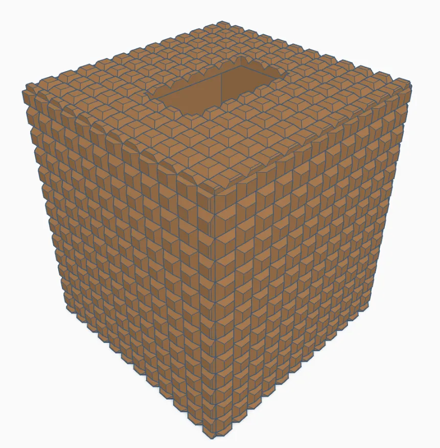 Funky Modern Tissue Box Cover by Bruhhabb2255 | Download free STL model ...
