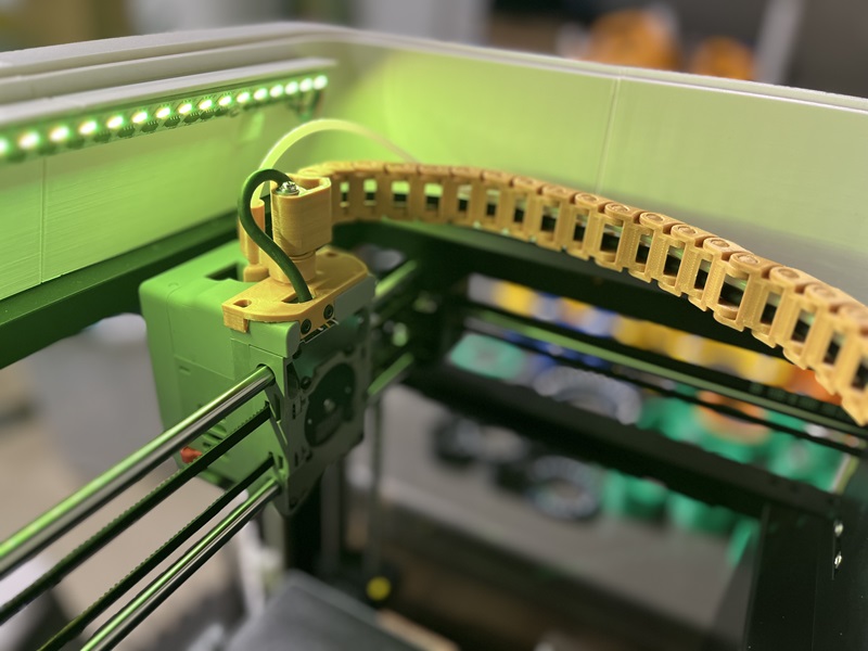 Version 2.1 With Full PTFE Guide - Drag Chain Kit - Flashforge ...