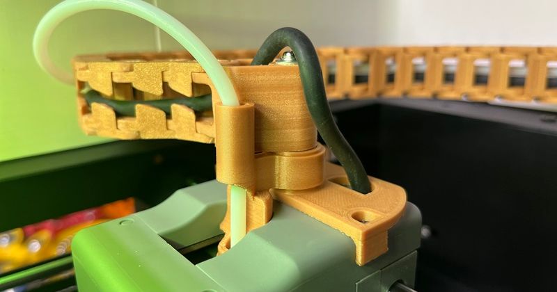 Version 2.1 With Full PTFE Guide - Drag Chain Kit - Flashforge ...