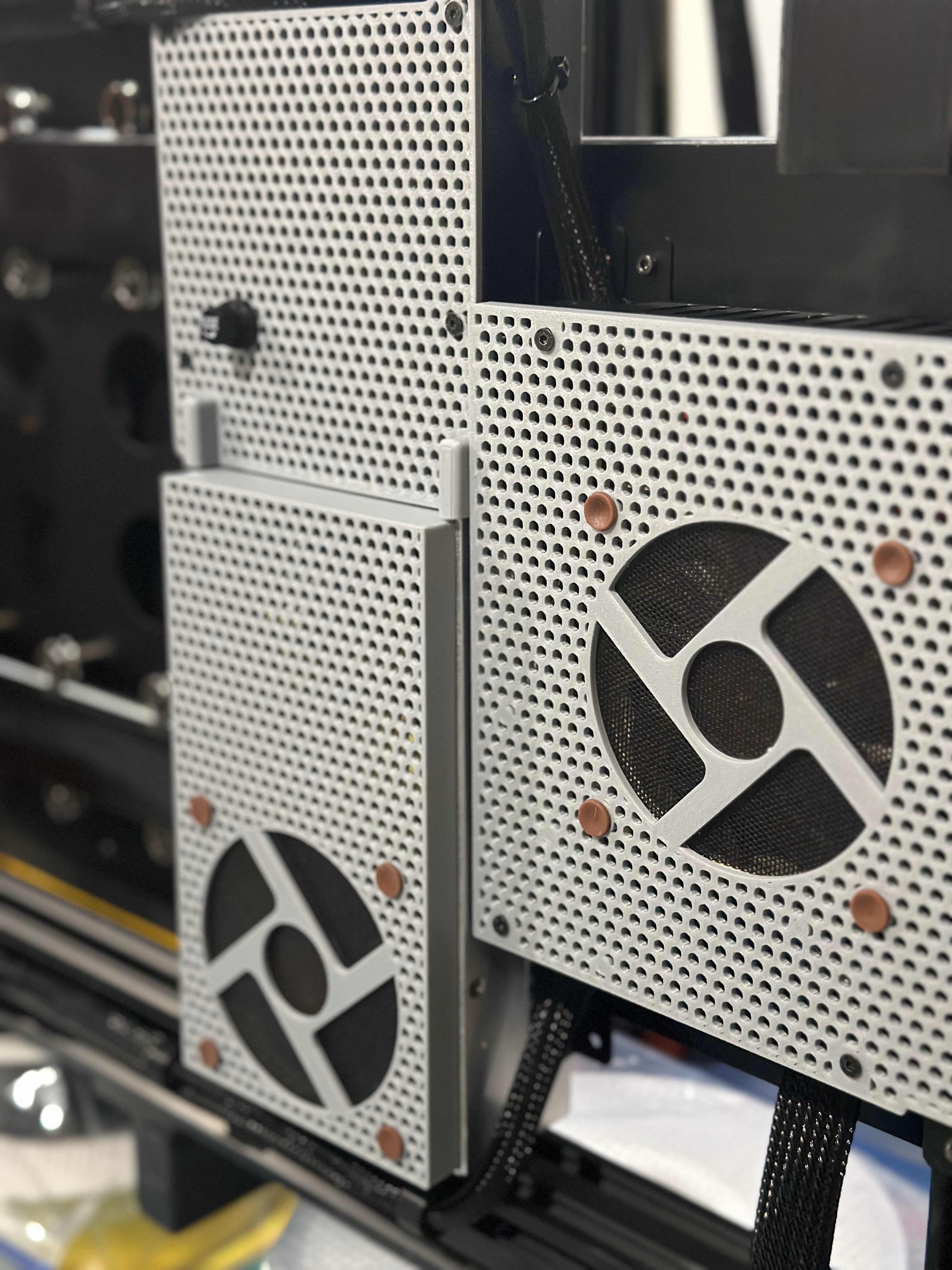 Anycubic Kobra 2 Series PSU Cover 92mm or 60mm Silent Fan Mod Will ...