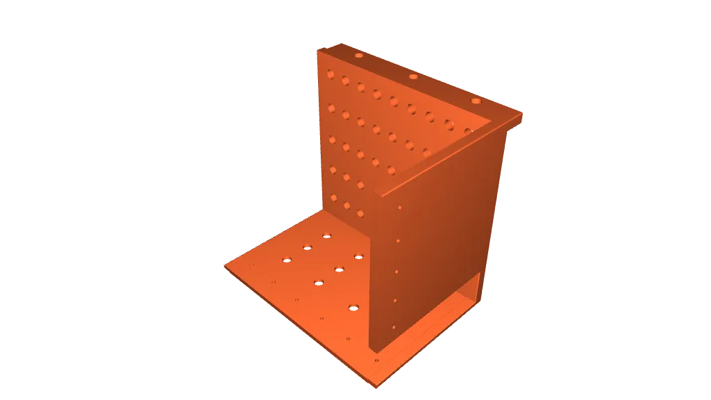 Under desk router shelf by K | Download free STL model | Printables.com