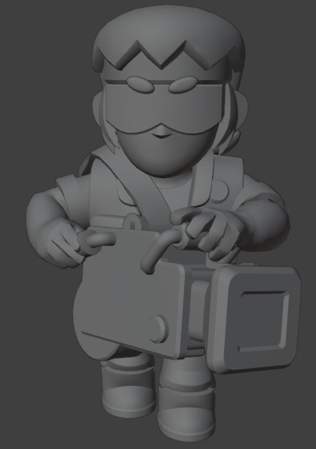 Buster - Brawl Stars by GoatGamez | Download free STL model ...