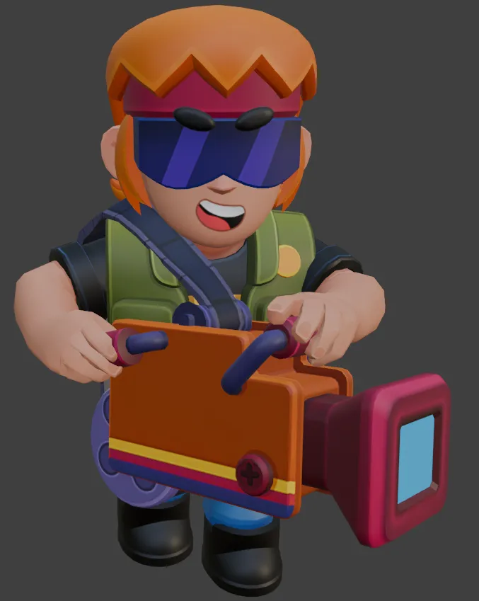 Buster - Brawl Stars by GoatGamez | Download free STL model ...