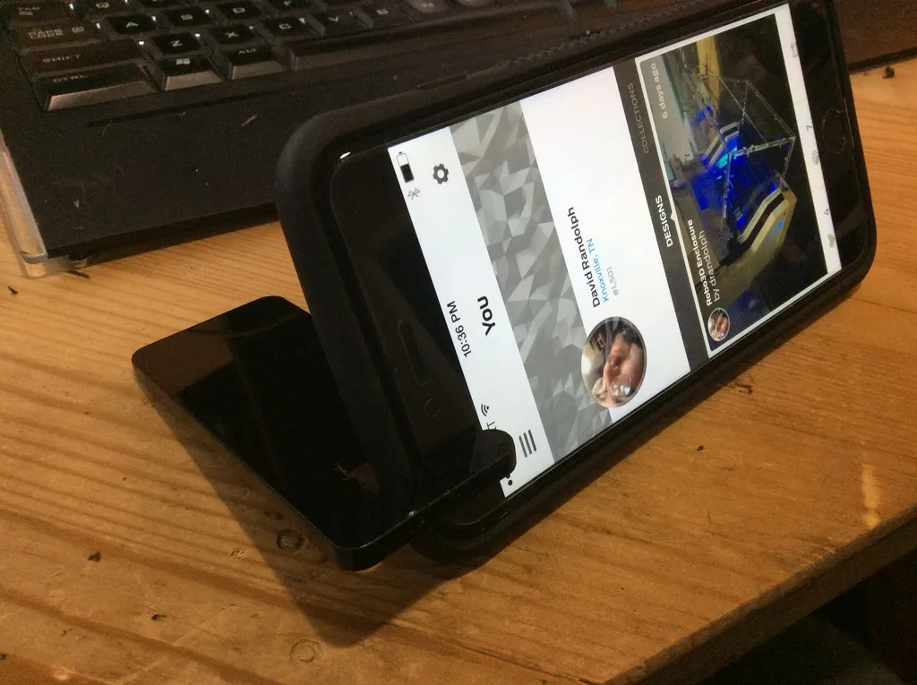 iPhone Kickstand by drandolph | Download free STL model | Printables.com