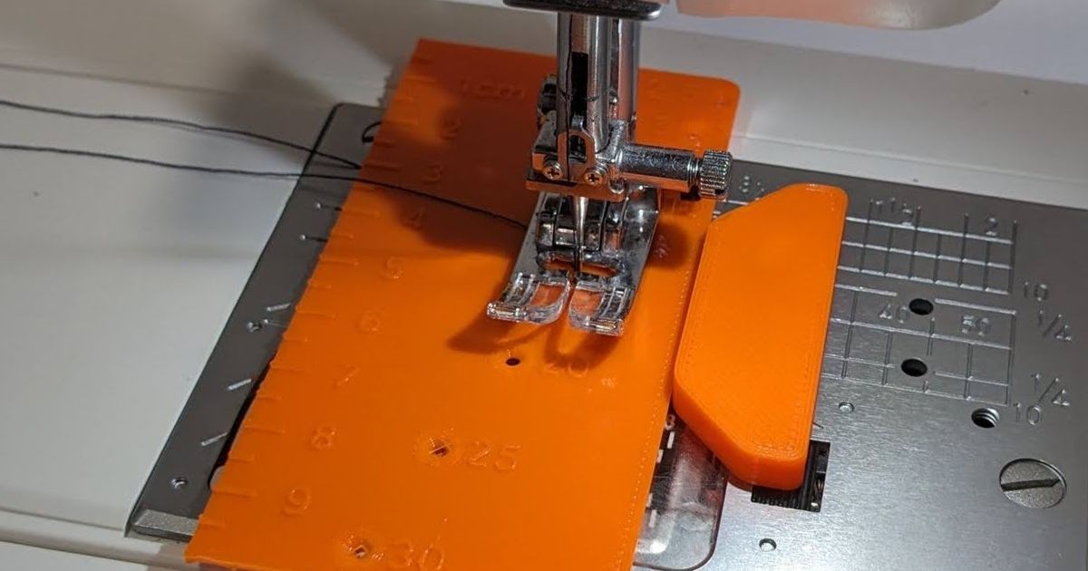 Edge guide and seam guide ruler (metric) by Marianne657 | Download free ...