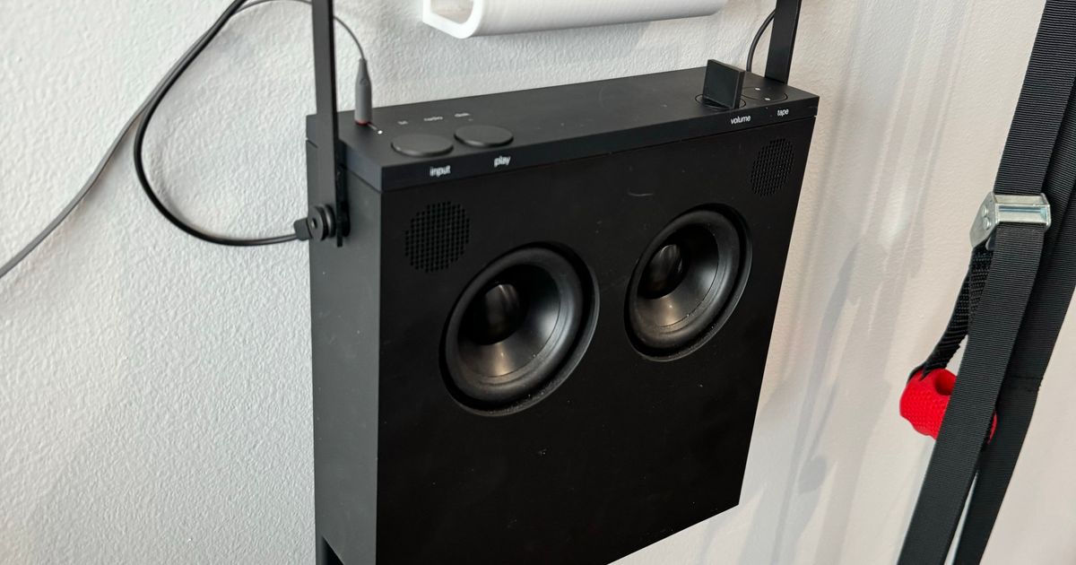 Teenage Engineering OB4 Speaker Wall Mount by SirPrintsALot | Download ...