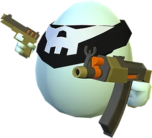 Shell shockers Avatar with sunglass by Dylan Murphy | Download free STL ...