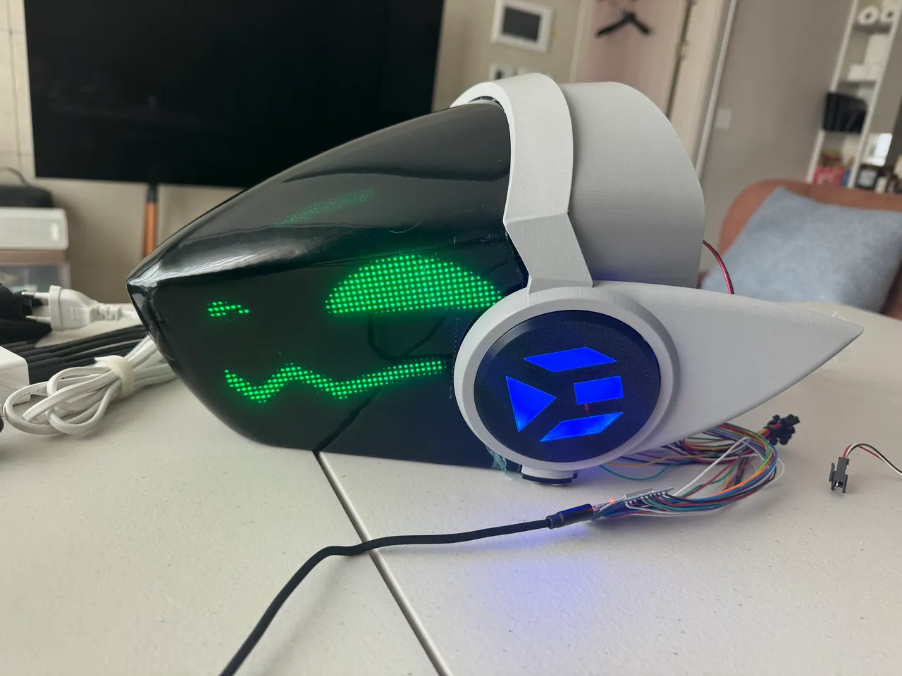 Side Panel for CM1 Protogen by detail | Download free STL model ...