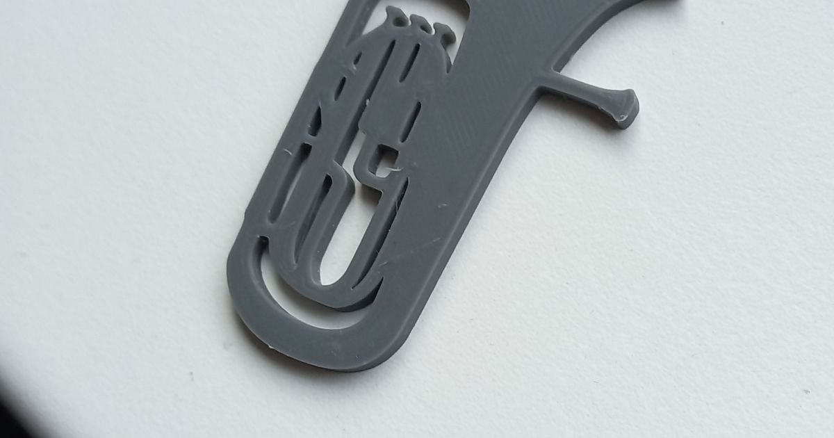 Baritone keychain by jetse_3d | Download free STL model | Printables.com