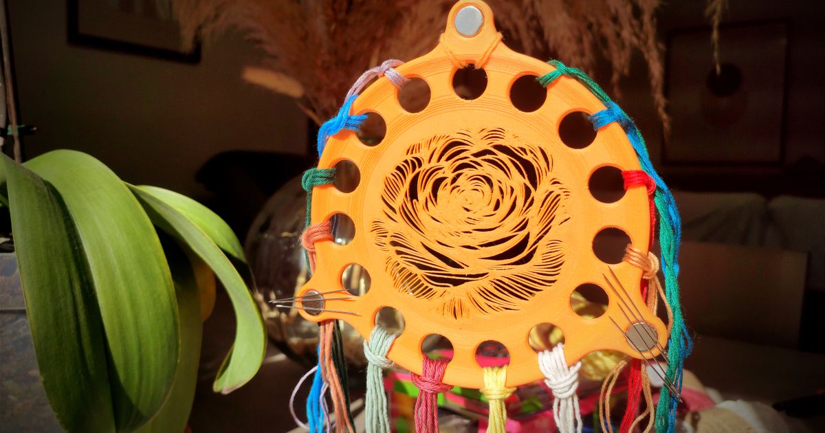 The Ring of Sewing - Rose Circular Thread Organizer by Jorge Torregrosa ...