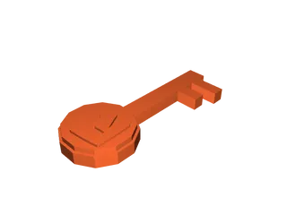 Blox Fruits Red Key by gbombadon | Download free STL model | Printables.com