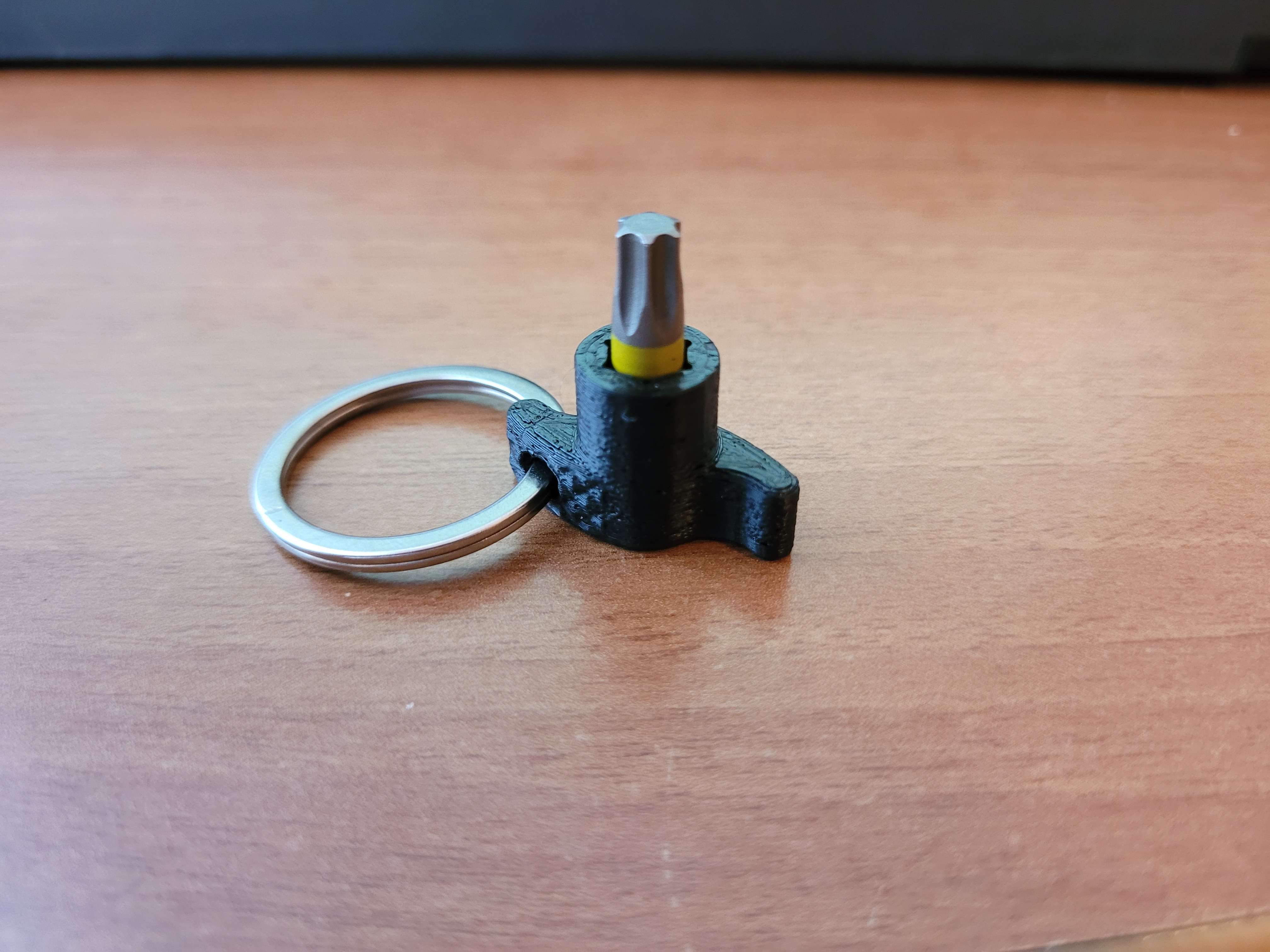 Bit Driver Holder Keychain With Relief Cut Corners by aonarcan ...