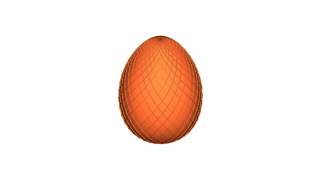 Elegant Mesh Easter Egg by Lolcio | Download free STL model ...