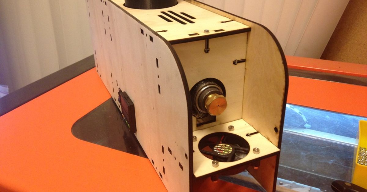 Filastruder Laser Cut Case by drandolph | Download free STL model ...