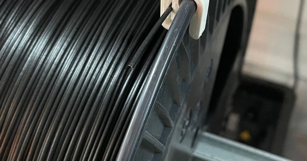 Simple universal filament clip for 2 kg spools by -Baum | Download free ...