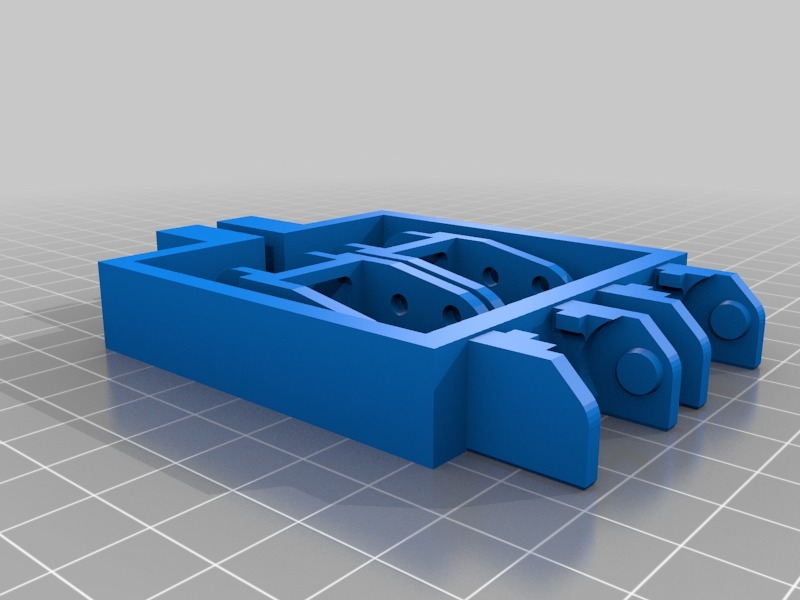 NEMA 23 cable chain mount by drandolph | Download free STL model ...