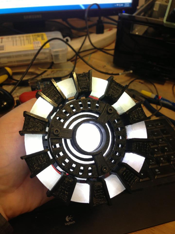 Arc Reactor Cap by drandolph | Download free STL model | Printables.com