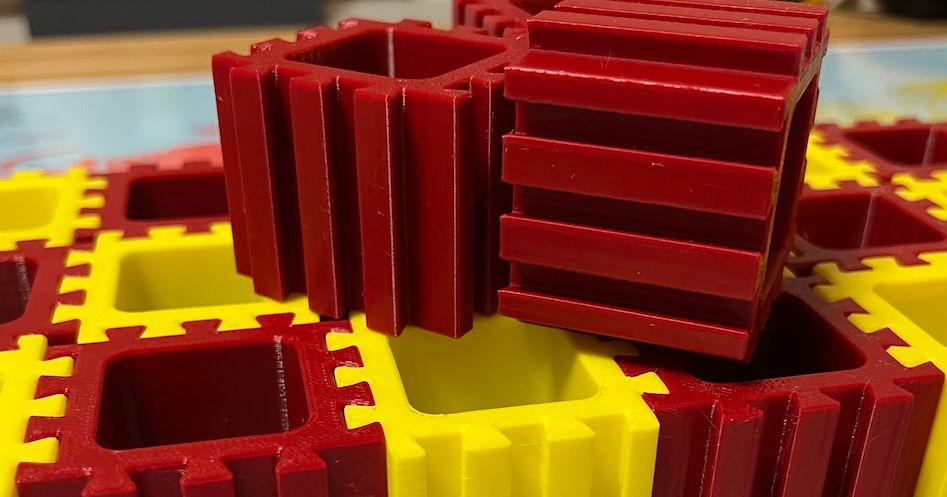 Interlocking Construction Blocks by muddymaker | Download free STL ...