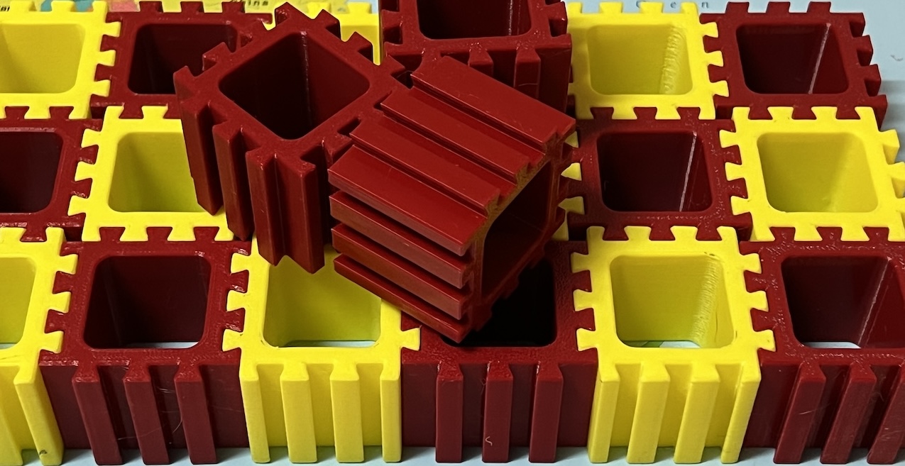 Interlocking Construction Blocks By Muddymaker Download Free Stl
