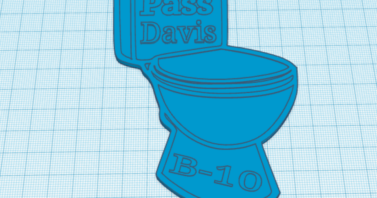 hall pass by Bill Purcell | Download free STL model | Printables.com