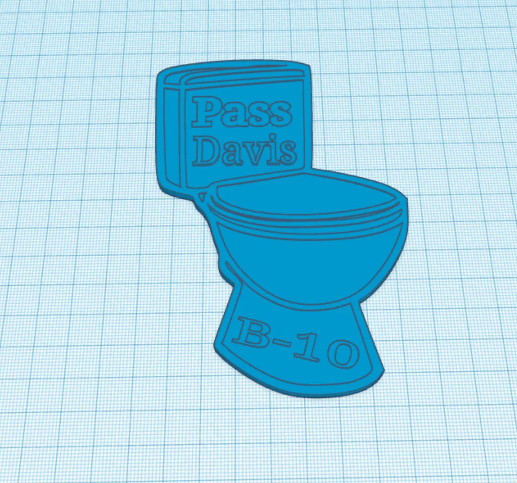 hall pass by Bill Purcell | Download free STL model | Printables.com