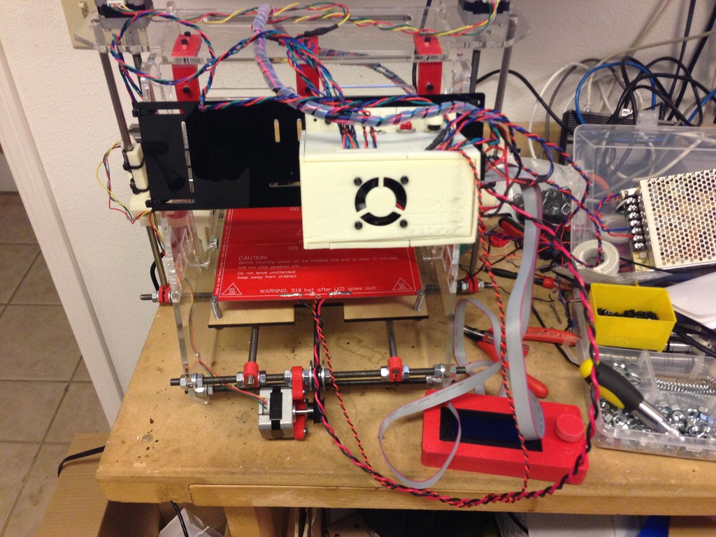 Ramps 1.4 with Smart Adaptor, power, switch, indicator. by drandolph ...