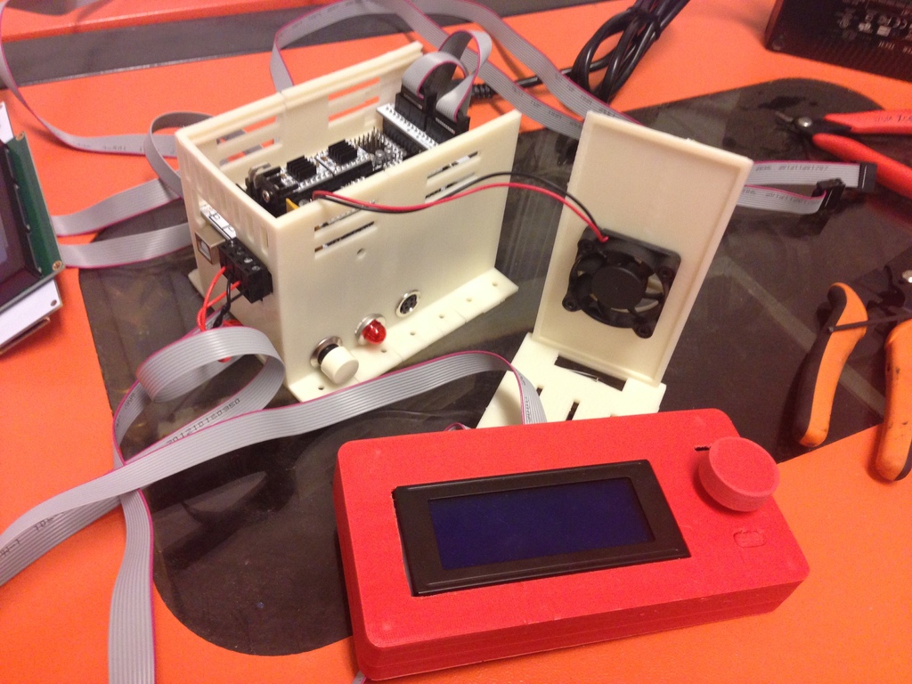 Ramps 1.4 with Smart Adaptor, power, switch, indicator. by drandolph ...