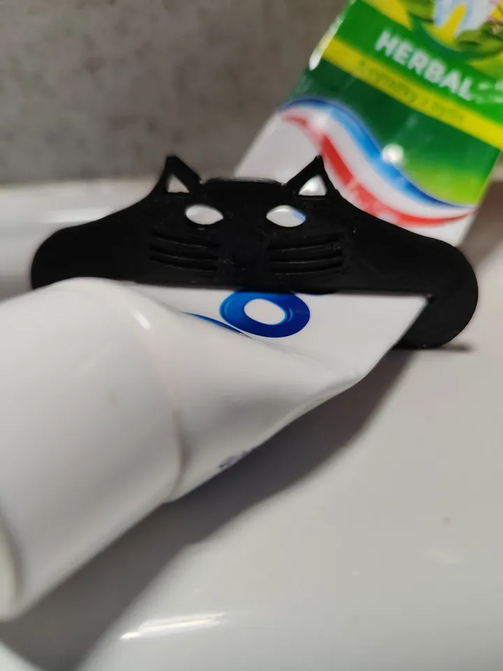 Cat Toothpaste Squeezer by webkuk | Download free STL model ...