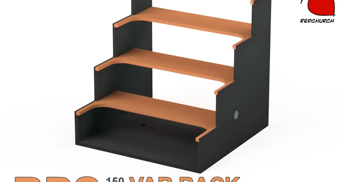 Paint Station 150-150-150 Var Rack by RedChurch Studio | Printables Store