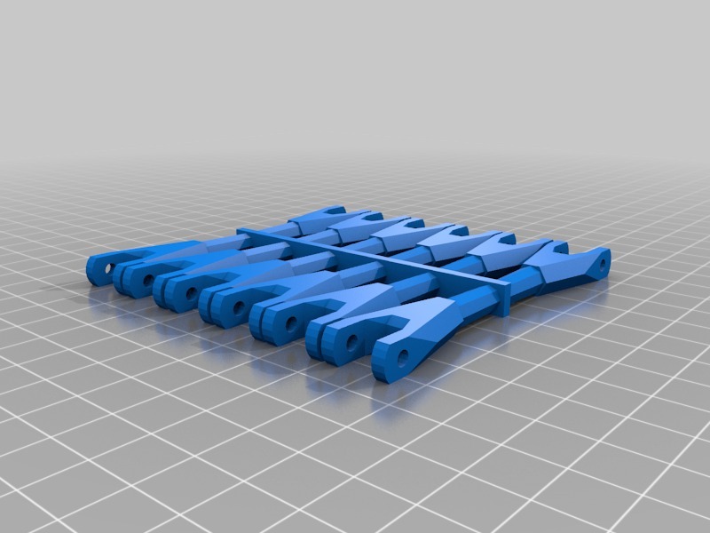 Fiberglass rod ends for Rostock by drandolph | Download free STL model ...