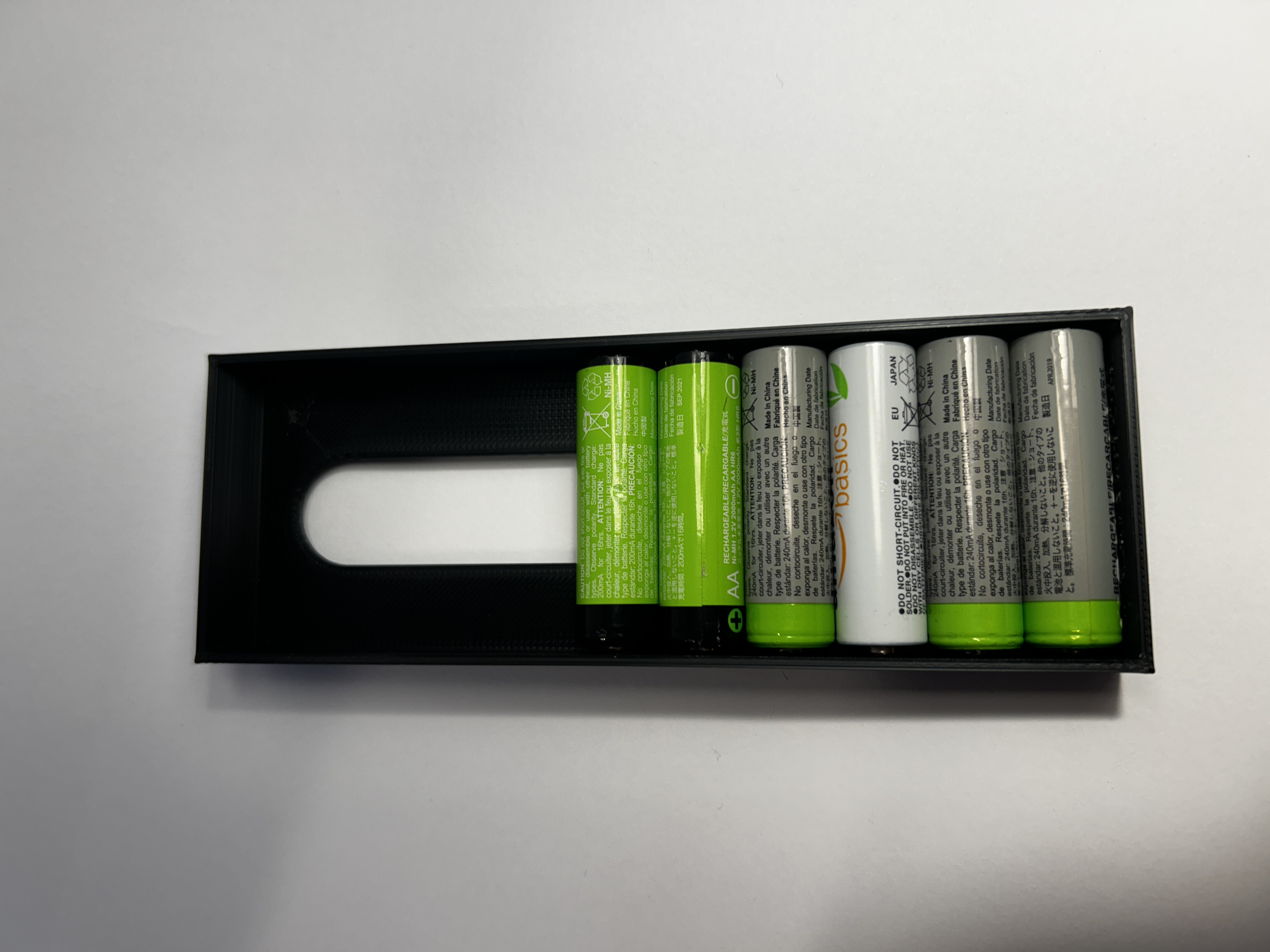 AA BATTERY BOX STORAGE by GEMA Srls | Download free STL model ...