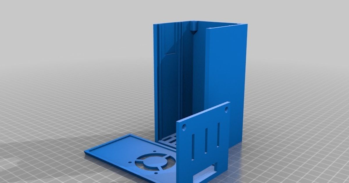 RAMPS 1.4 Box with Smart Adaptor by drandolph | Download free STL model ...