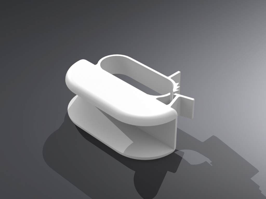 Snug Fit Desk Cable Clip by Mihir Chopde | Download free STL model ...