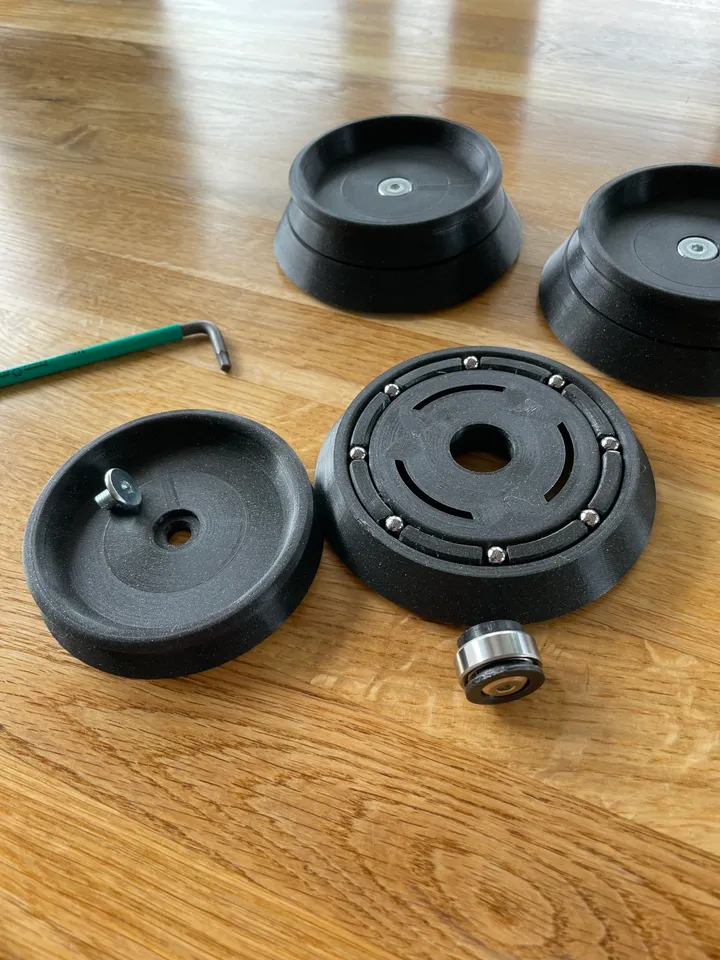Rotating Bowling Ball Holder by dj_redbird | Download free STL model ...