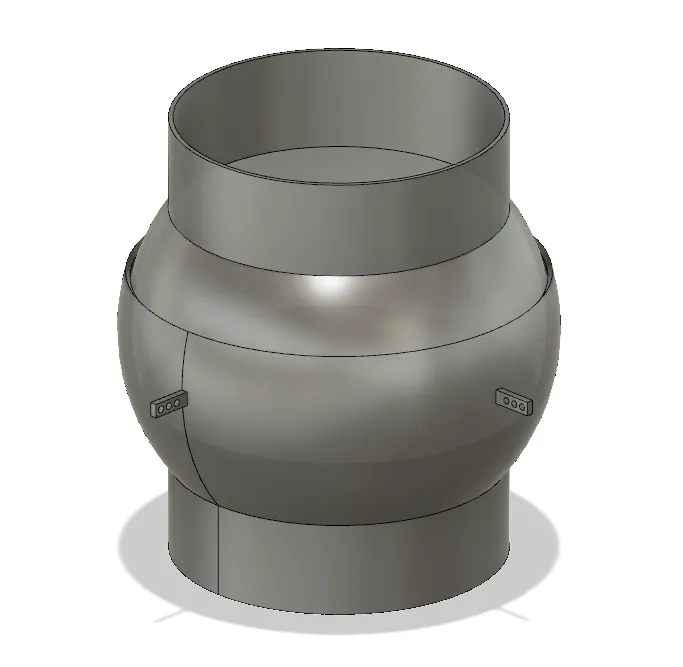 3 axis thrust vectoring for 64mm edf by cjhagemeyer | Download free STL ...