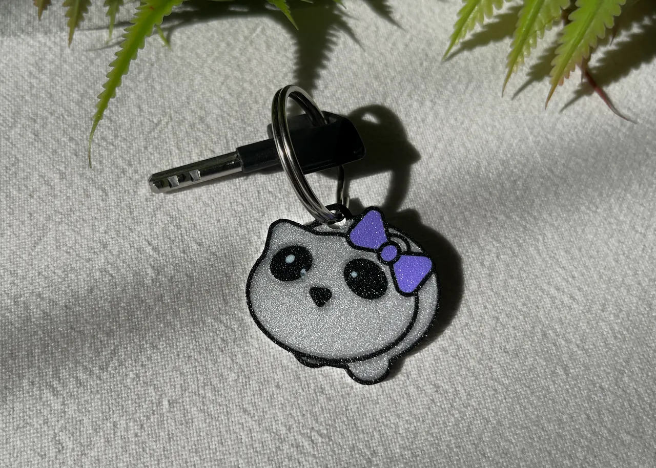 Sad Hamster Keychain by andino | Download free STL model | Printables.com