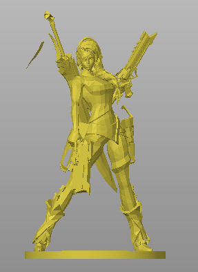 Samira League of Legends Figure (With Stand) by Imprimíveis Incríveis ...