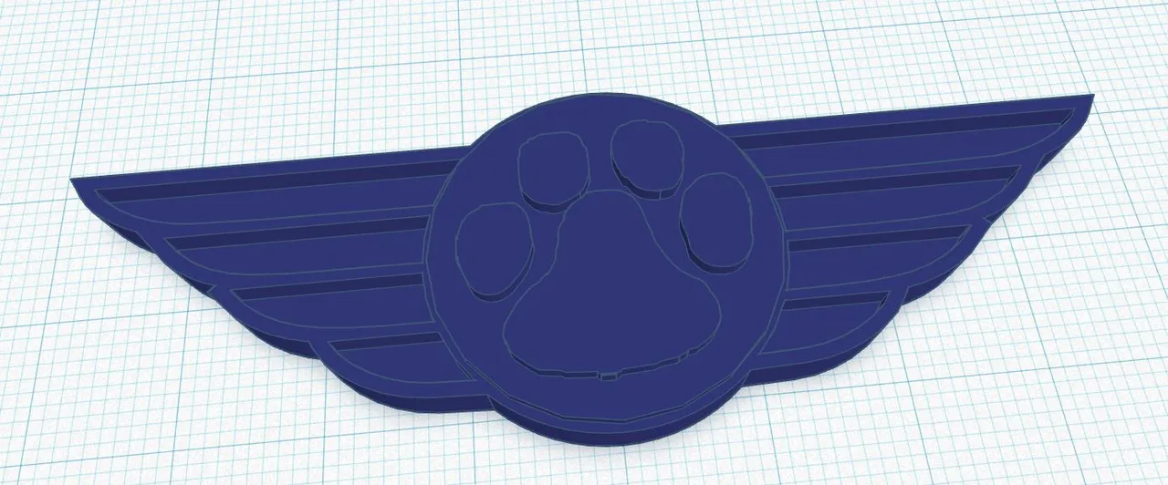 Childs Pilot Badge by Bryan Rector | Download free STL model ...