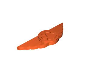 Childs Pilot Badge by Bryan Rector | Download free STL model ...