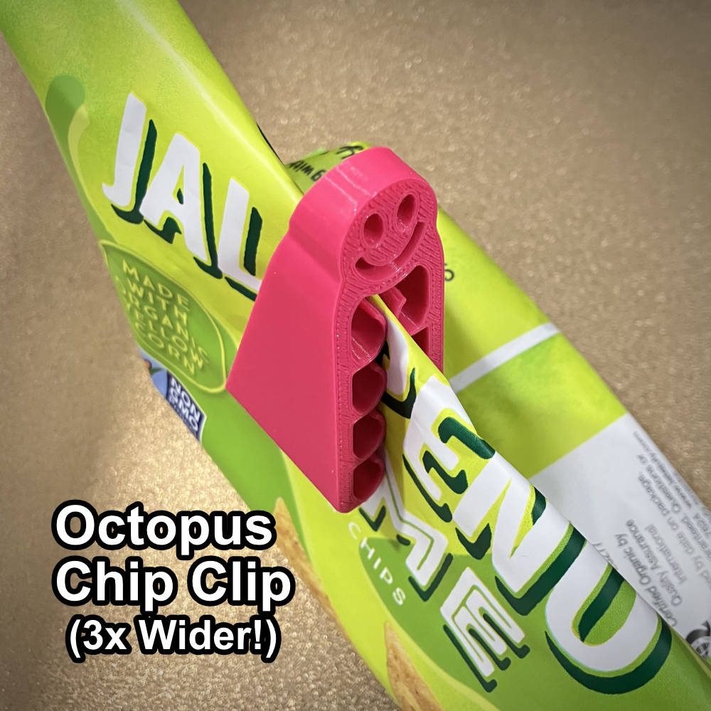 Octo-Chip-Clip (3x Wider!) by A4O Labs | Download free STL model ...