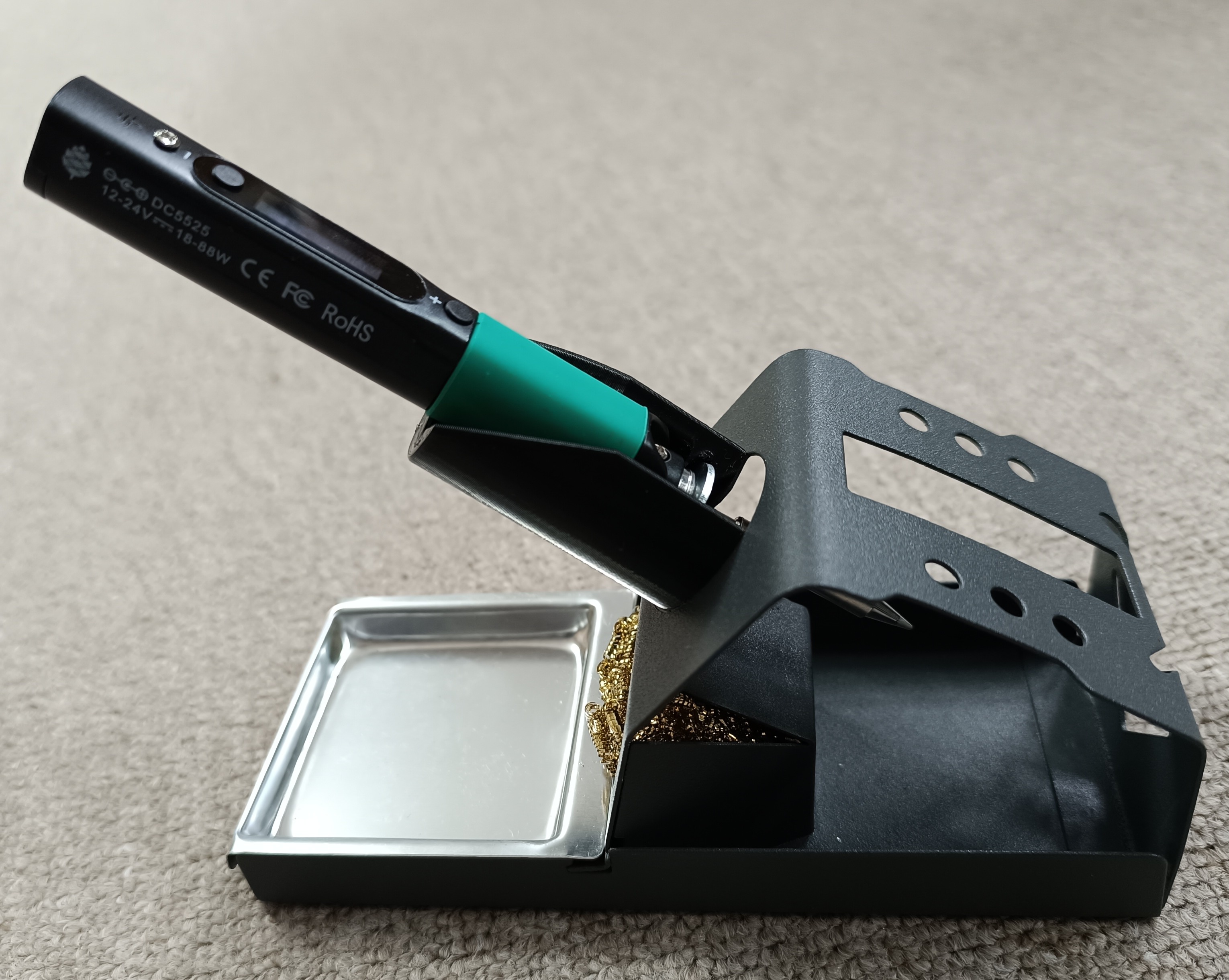 TS100, TS101 and Pinecil adapter for T12 Soldering holder by ...